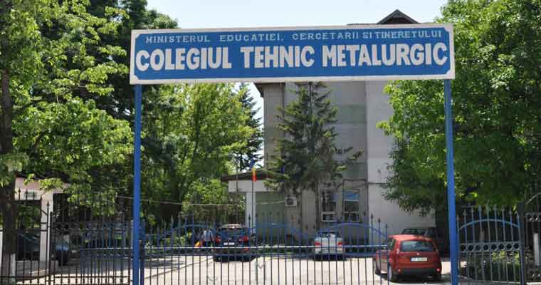 Liceul Tehnologic Metalurgic intră în scenariul roşu